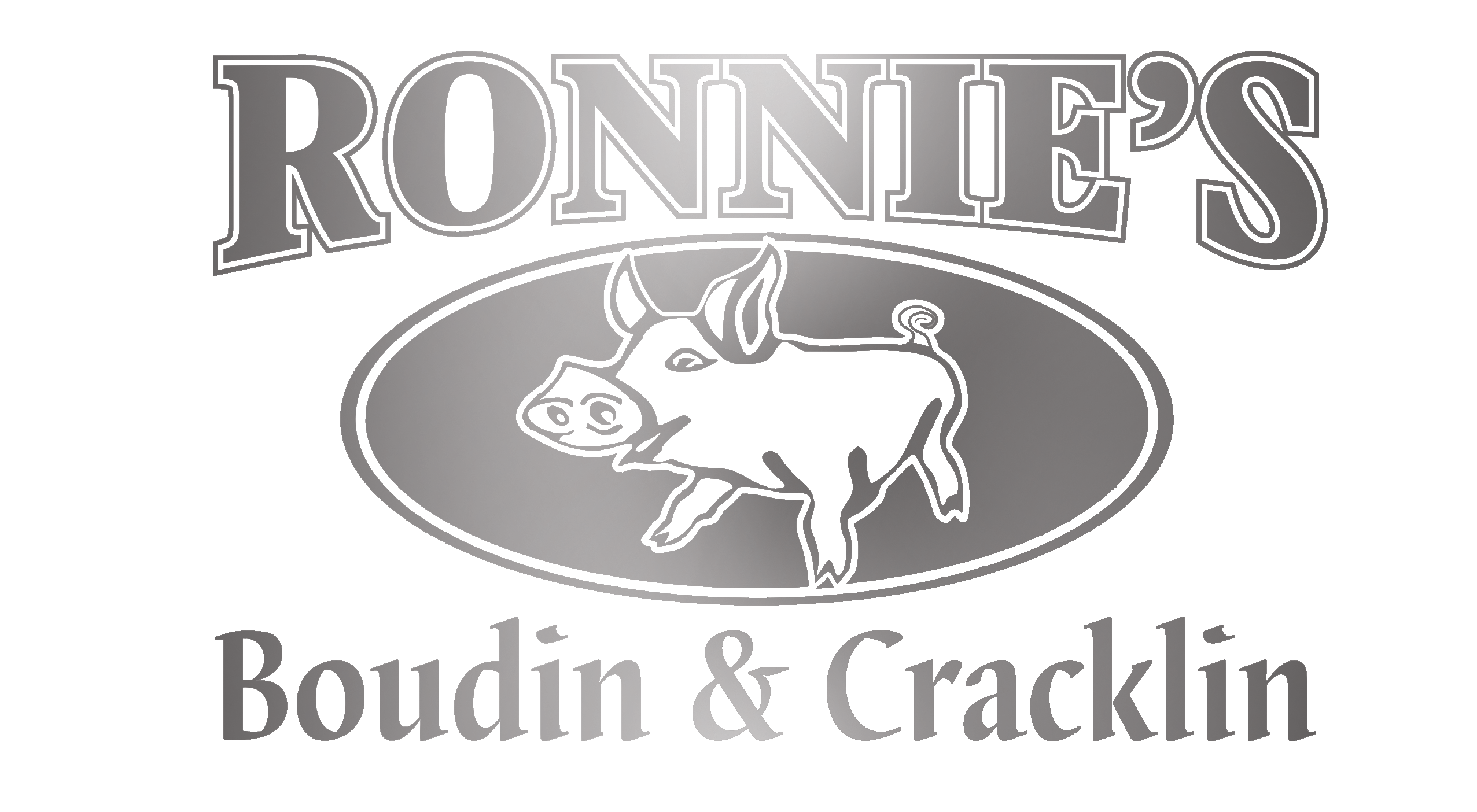 Ronnie’s Boudin Logo Stainless – Ronnie's Boudin & Cracklin